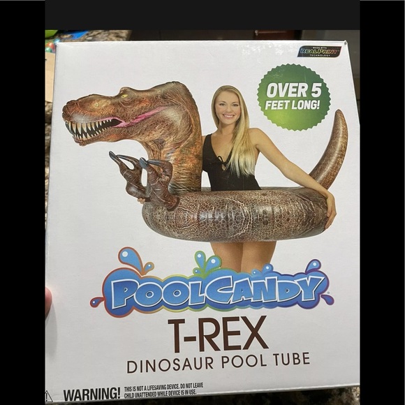 PoolCandy | Swim | Trex Pool Float Dinosaur | Poshmark